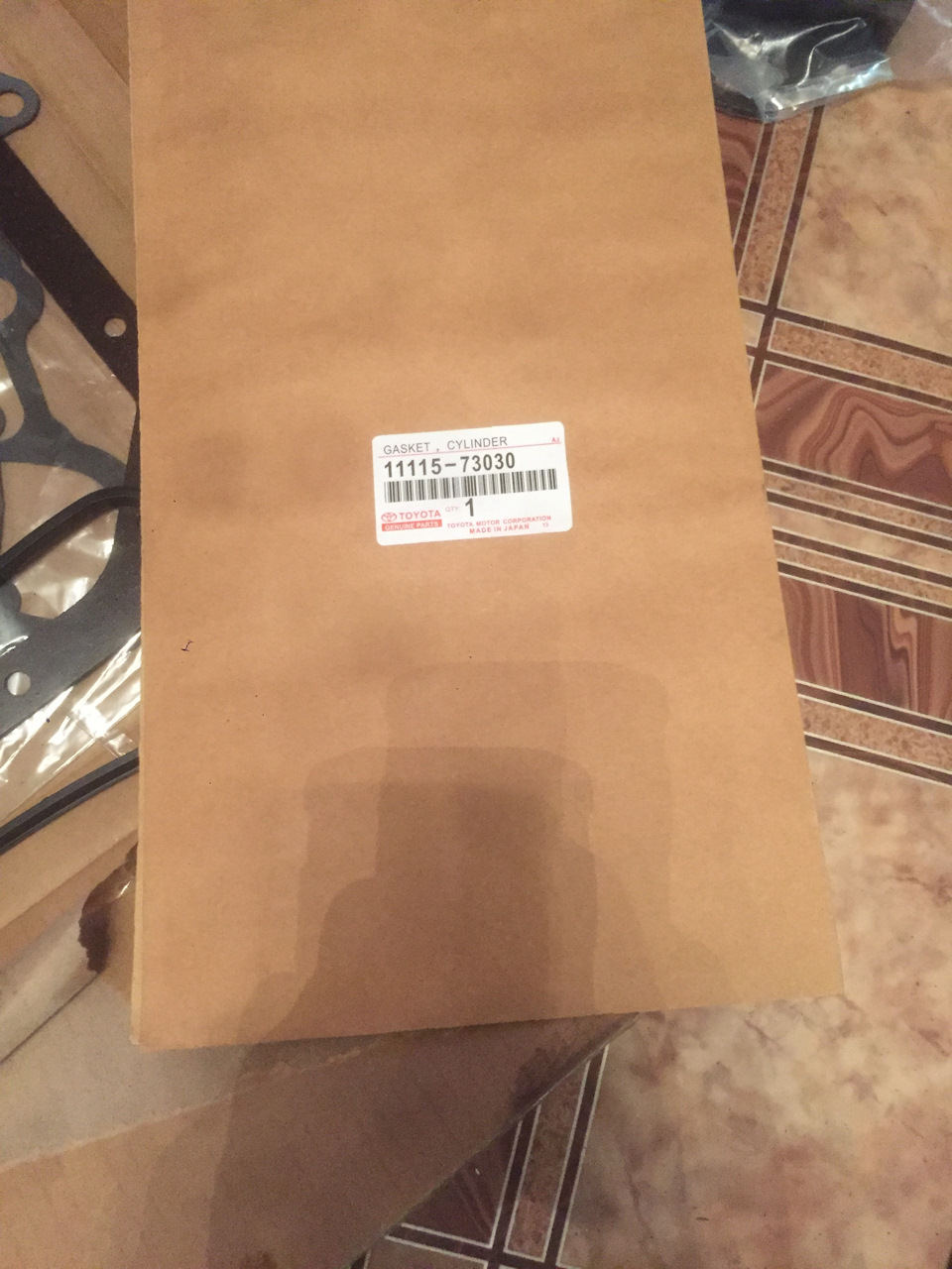 1111573030 Прокладка, головка цилиндра TOYOTA LEXUS | Запчасти на DRIVE2