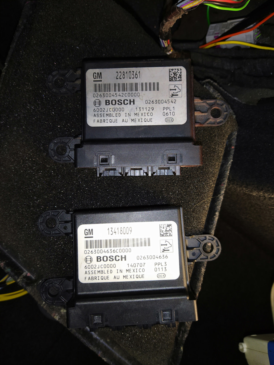 22810361 Блок управления системой контроля парковки GM | Запчасти на DRIVE2