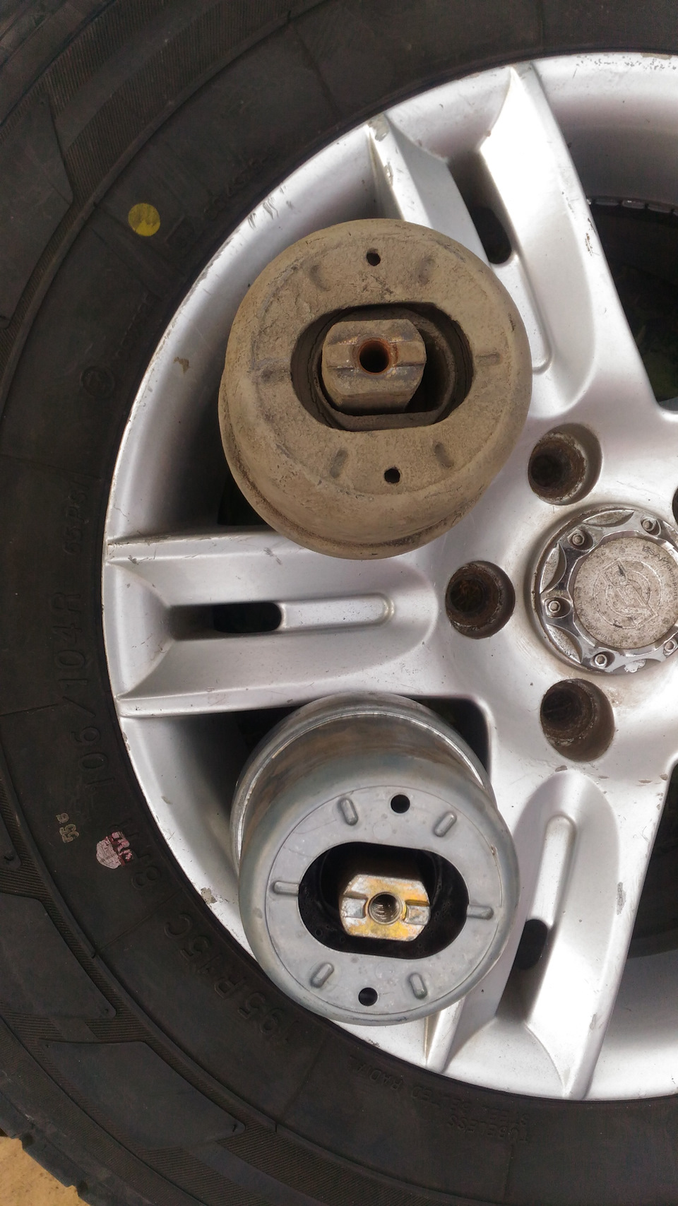 Замена гидроопор двигателя VW T4 2.5 ACV — Volkswagen Transporter T4, 2 ...