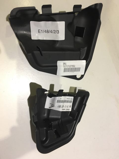 51717127351 Щиток прохода крепл. стойки амортиз. Л BMW | Запчасти на DRIVE2