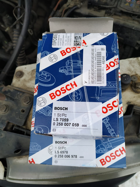 0258007059 ЛЯМБДА-ЗОНД BOSCH | Запчасти на DRIVE2