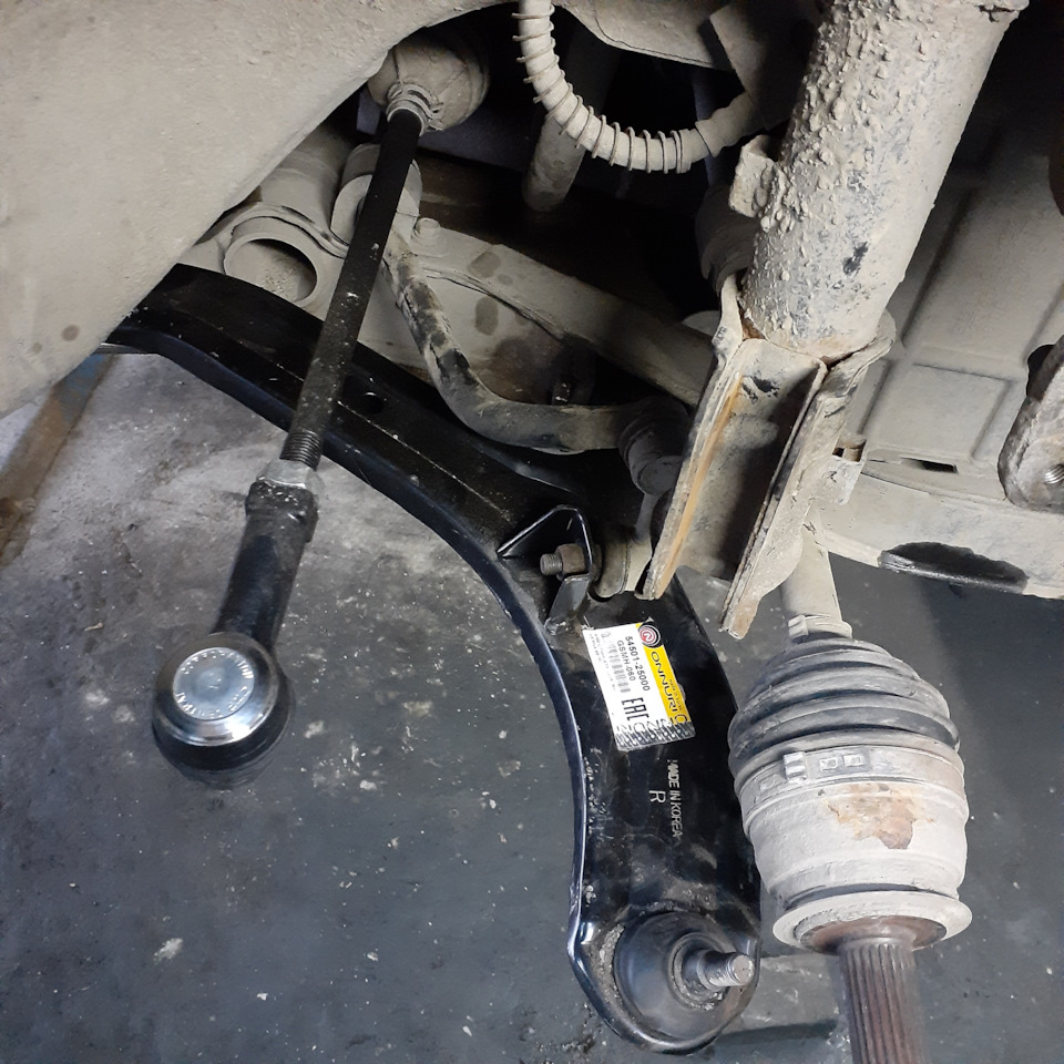 5450125000 Рычаг передней подвески правый KIA HYUNDAI | Запчасти на DRIVE2