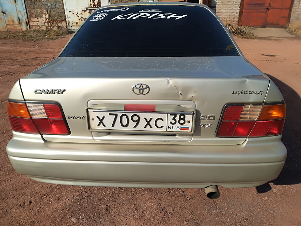 Крышка багажника — Toyota Camry (V40), 2 л, 2017 года | кузовной ремонт ...