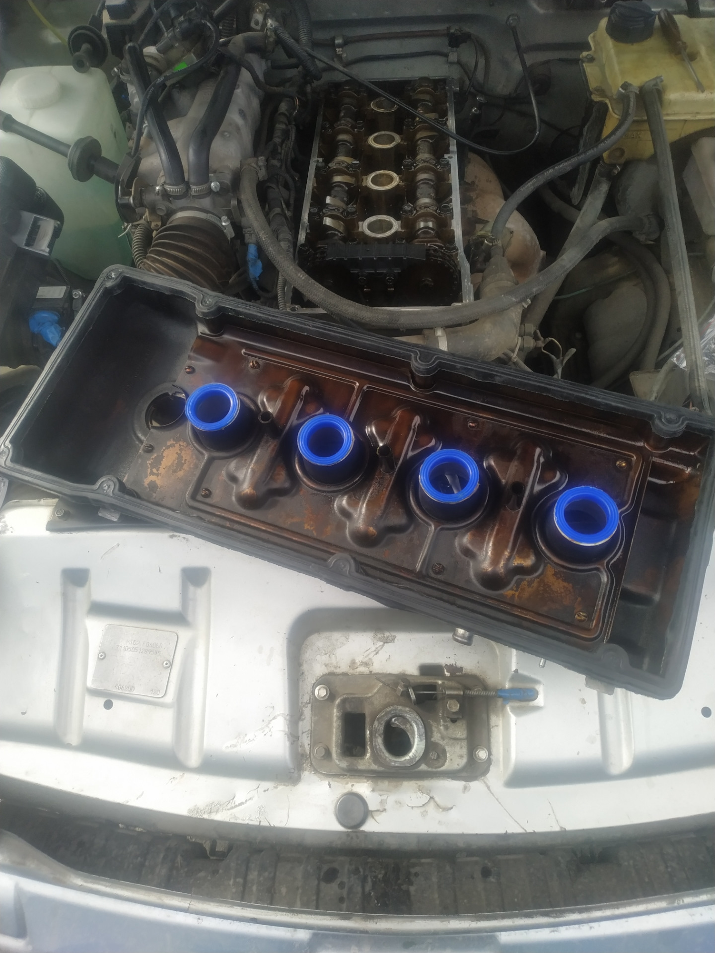 Замена верхнего успокоителя цепи змз 406 — ГАЗ 31105, 2,4 л, 2005 года | своими руками | DRIVE2