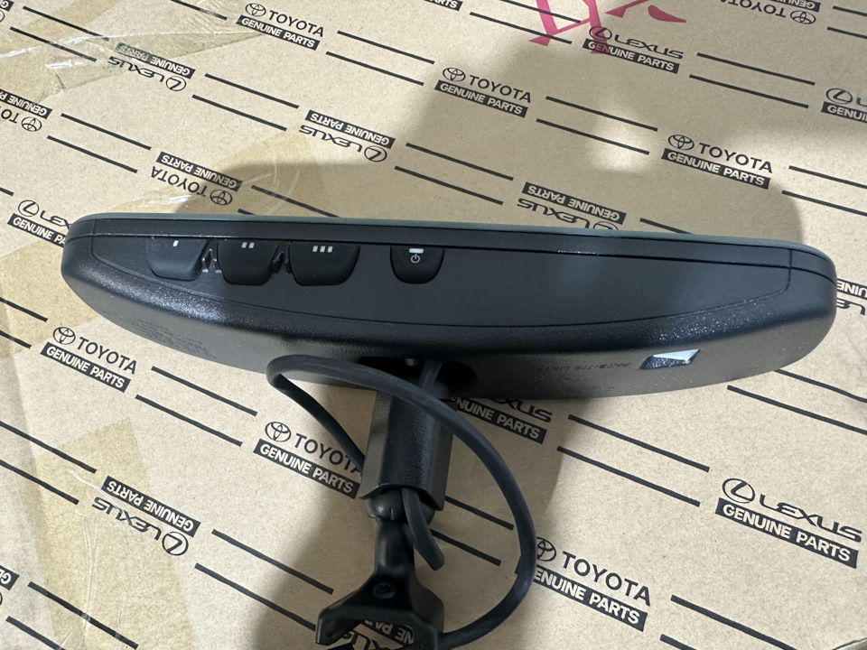 Gentex Frameless Auto-Dimming Rearview Mirror With Compass and HomeLink ...