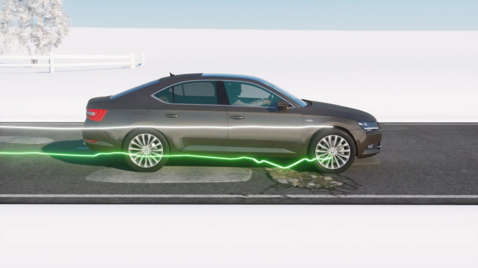 Slider DCC на Skoda Superb — Skoda Superb Combi (Mk3), 2 л, 2015 года ...