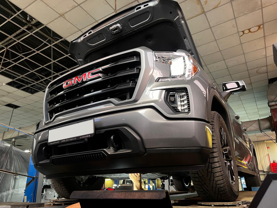 Первое знакомство 🤝🏻 — GMC Sierra (GMT T1XX), 3 л, 2022 года | покупка ...