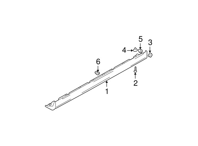 8775637000 Фиксатор молдинга крыла KIA HYUNDAI | Запчасти на DRIVE2