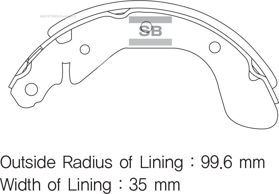 SA129 Колодки тормозные барабанные SANGSIN | Запчасти на DRIVE2