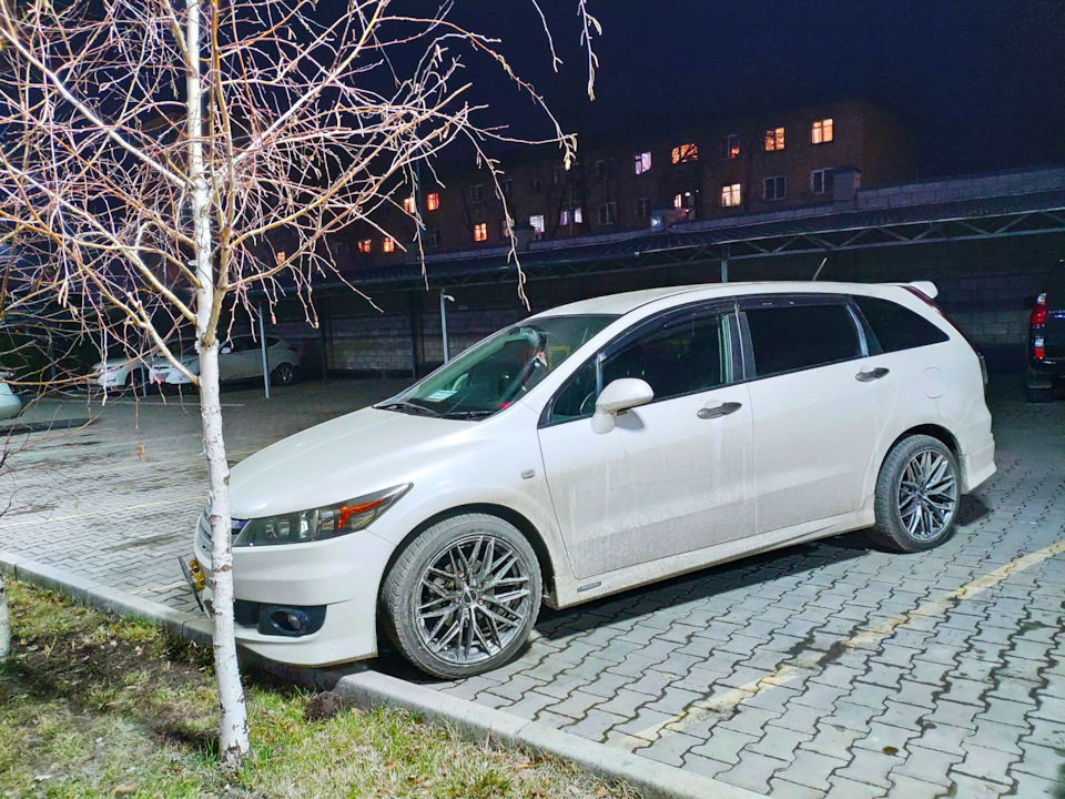 Tuning №24 Всё бывает в первый раз! 225/45/R18 8.5J +35ET Sakura. Нужен совет по шинам. — Honda ...