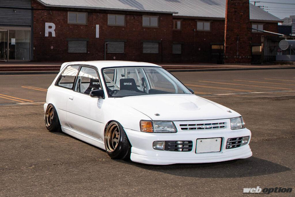 [3] Toyota Starlet EP82, Demo car Tsumple Service 🇯🇵 — DRIVE2