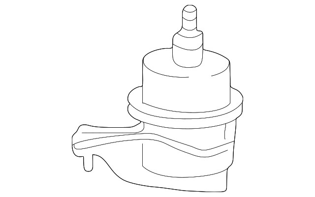 1237228020 Подушка двигателя TOYOTA CAMRY 03-/ESTIMA T/L /HARRIER 03 ...
