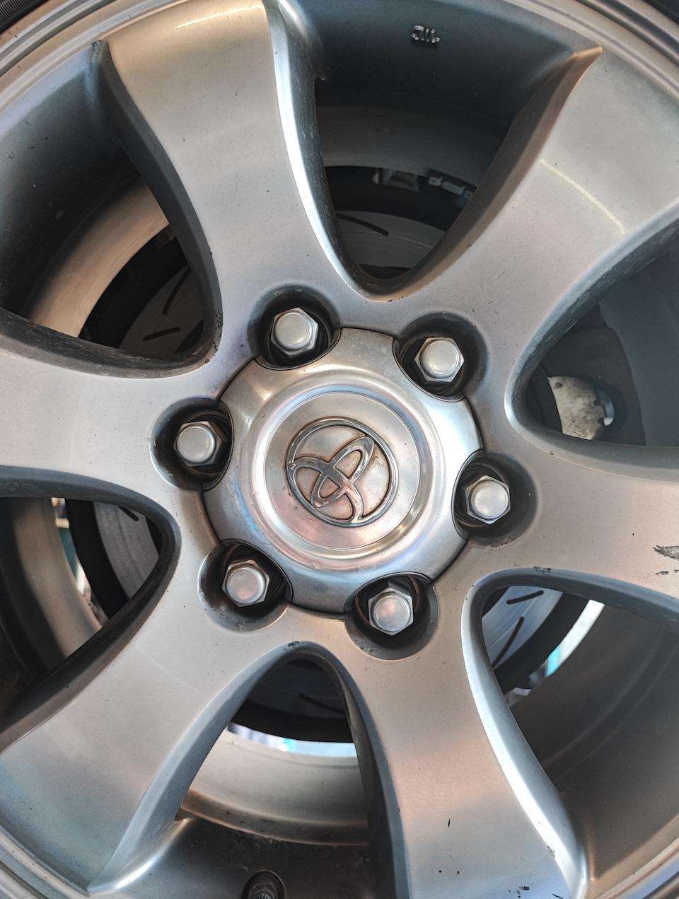 Передние тормоза от Prado 150 в Prado 120 — Toyota Land Cruiser Prado ...