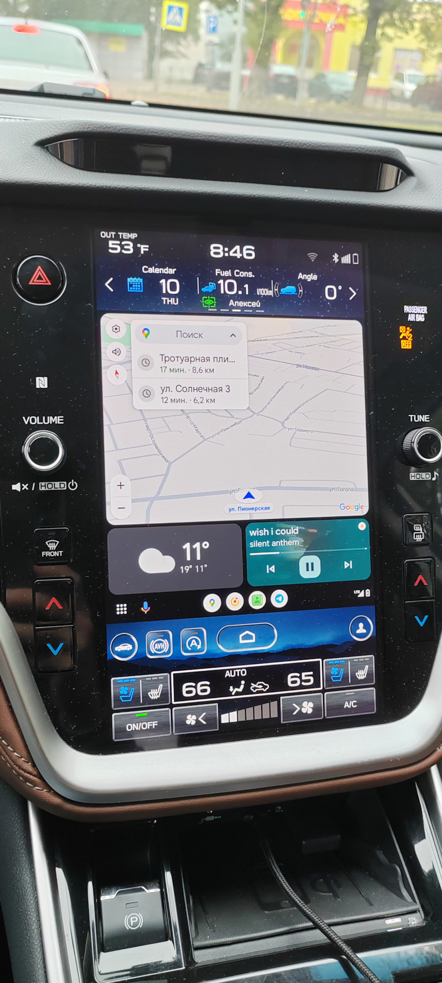 Приблуда — Subaru Outback (BT), 2,4 л, 2021 года | аксессуары | DRIVE2