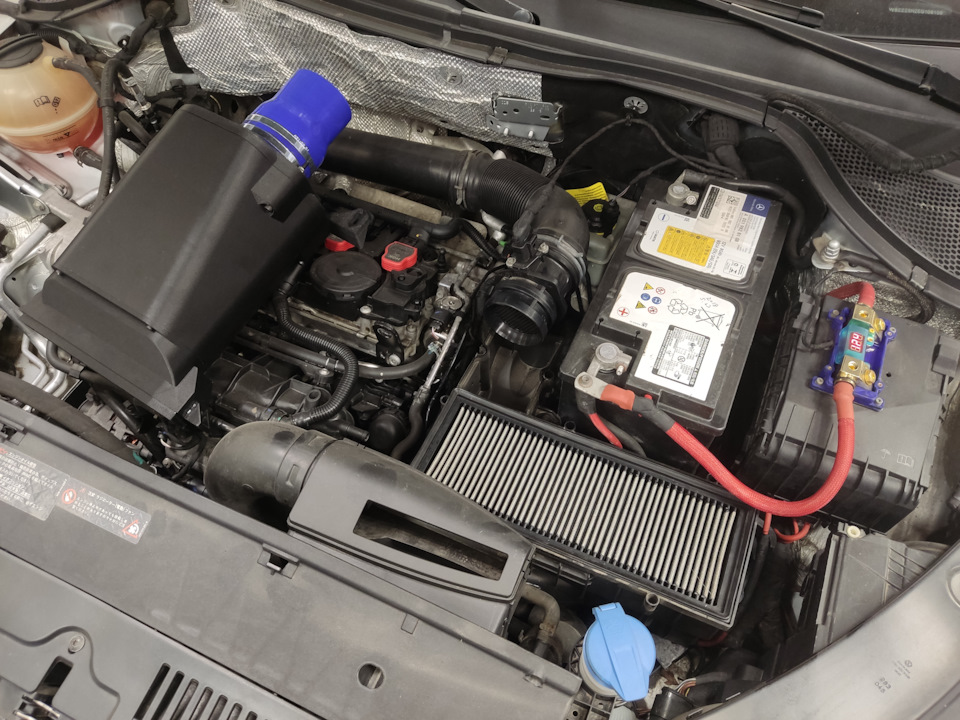 Холодный впуск SDV — Volkswagen Tiguan (1G), 2 л, 2014 года | тюнинг ...