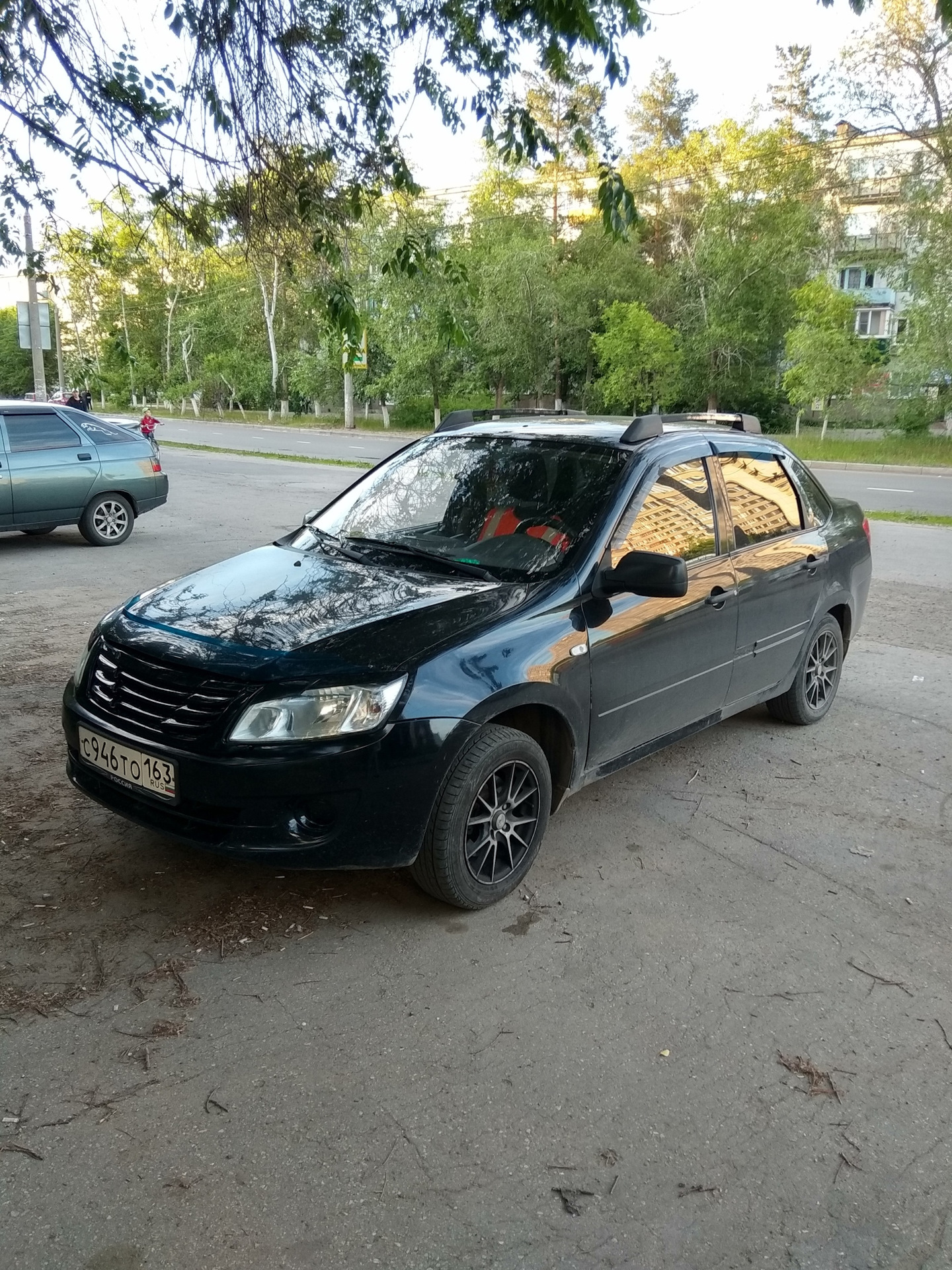 Решетка радиатора — Lada Гранта, 1,6 л, 2012 года | тюнинг | DRIVE2
