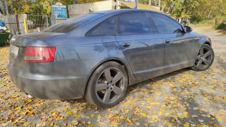 Антибункер. Как снять тонировку без клея — Audi A6 (C6), 3 л, 2008 года ...