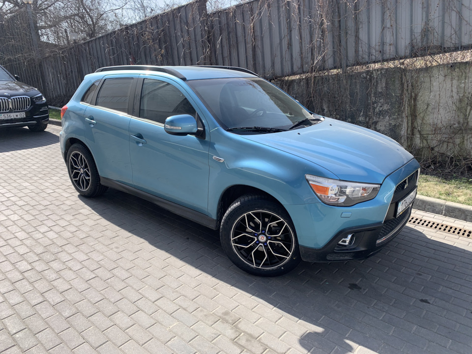 Диски на лето — Mitsubishi ASX, 2 л, 2011 года | колёсные диски | DRIVE2