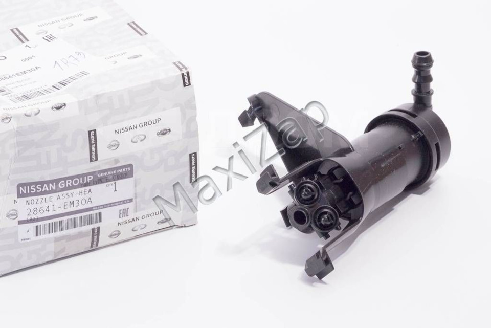Омыватель правой фары Nissan 28641-EM30A — Nissan Tiida (1G), 1,6 л ...