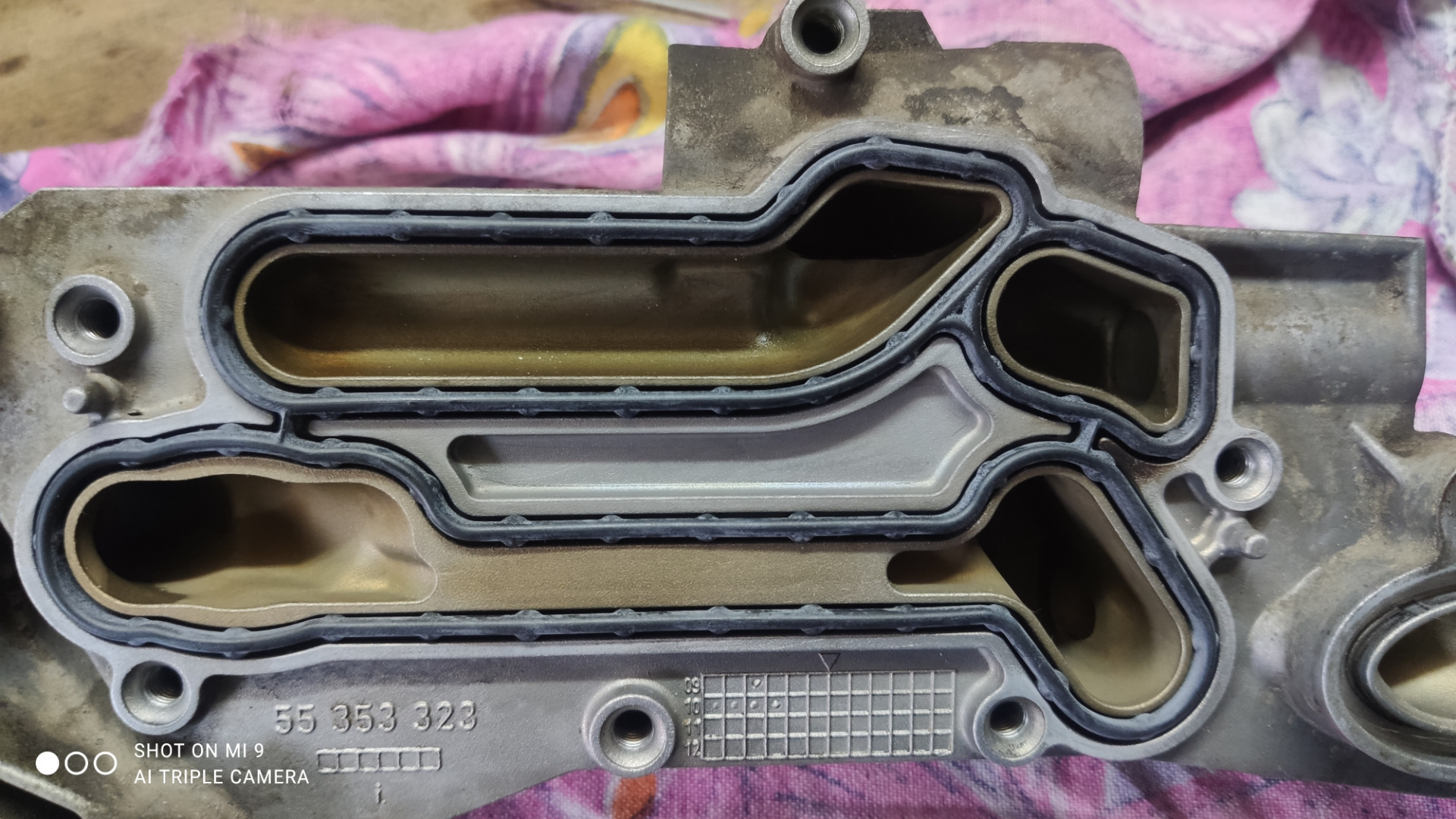 Повторная замена прокладок теплообменника — Opel Astra H, 1,6 л, 2010 ...