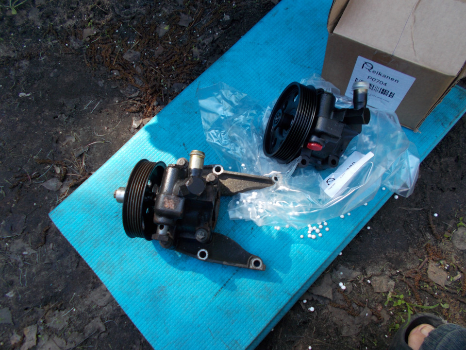 P0704 Насос ГУР Ford Fusion, Fiesta V 1.25/1.4/1.6 со шкивом REIKANEN ...