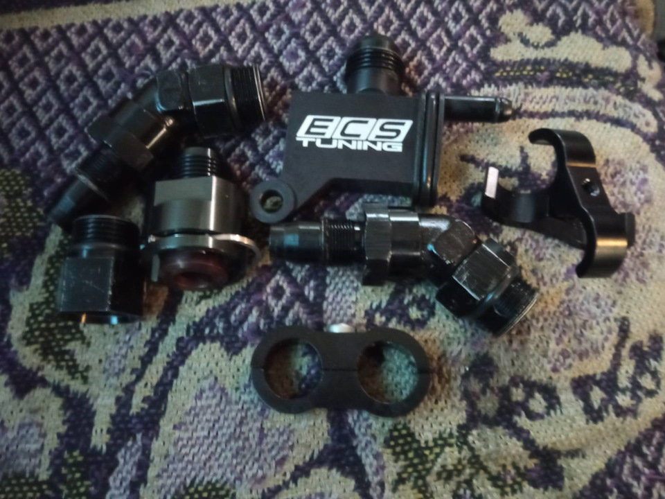 ECS TUNING масломойка + Катушки от R8+NGK 4853😈 — Audi A4 (B8), 2 л ...