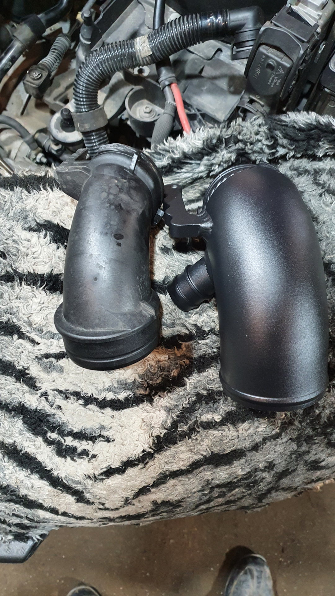 #12. Установка Inlent pipe и Maffler delete — Volkswagen Golf GTI Mk7 ...