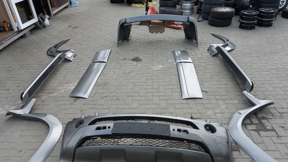 Аэродинамический пакет (опция SZE3A) — BMW X5 (E53), 3 л, 2005 года ...