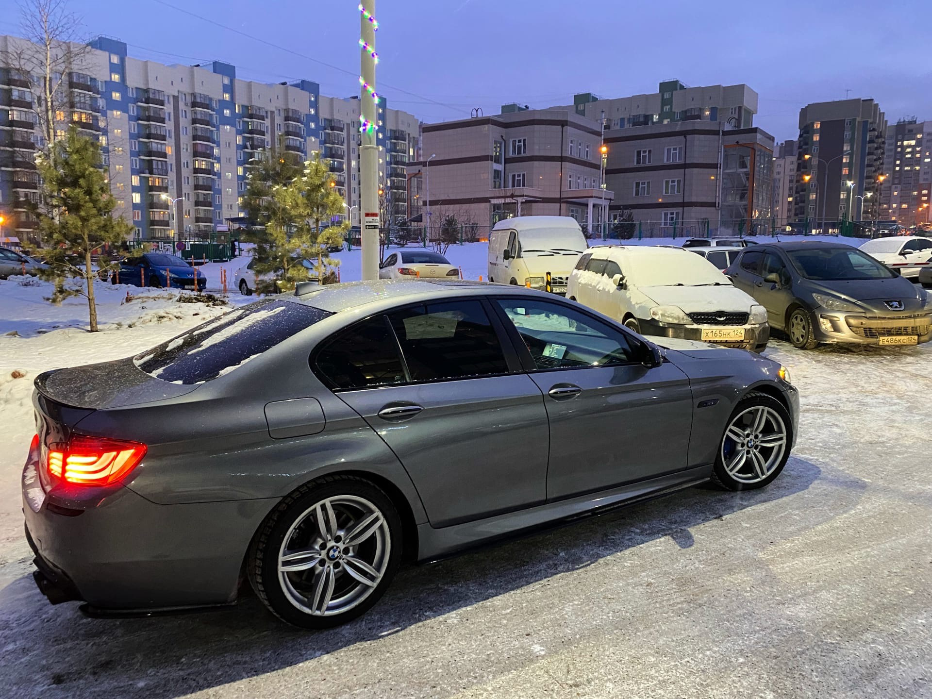 Пересел с r20 на 351 стиль — BMW 5 series (F10), 3 л, 2011 года ...