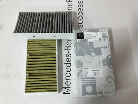 A2928300000 Комплект картриджей фильтра воздушного Mercedes | Запчасти ...