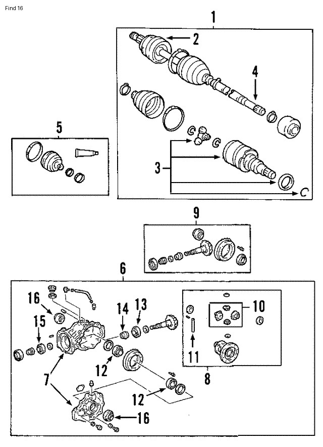 9031137004 Сальник привода 35.2X54.2X9X16 TOYOTA LEXUS | Запчасти на DRIVE2