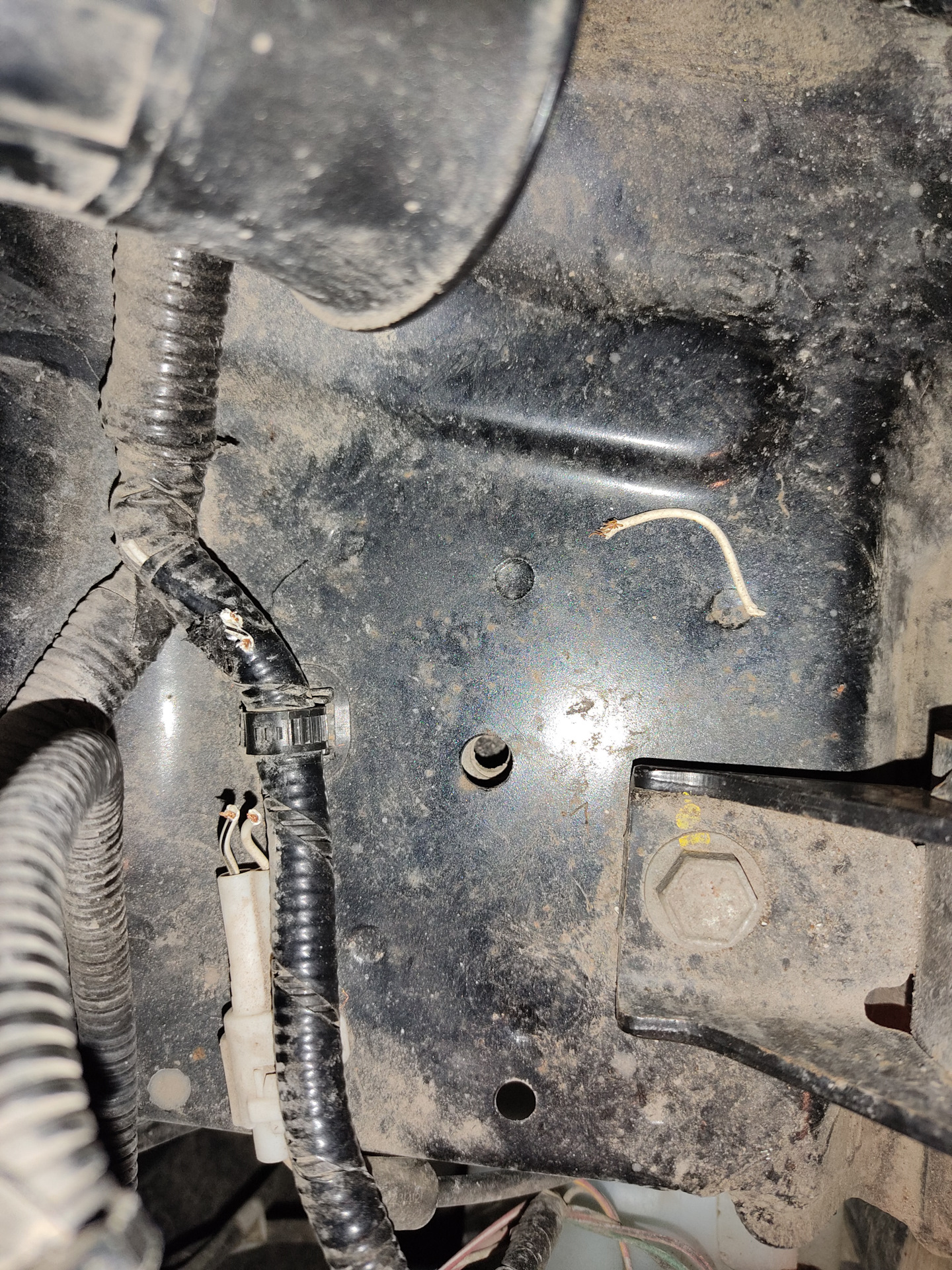 Мыши съели часть проводки датчика ABS, 91 200 км. — Suzuki SX4 (1G), 1 ...