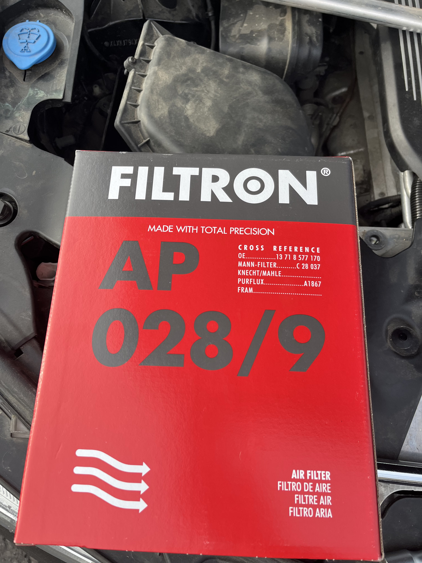 Замена фильтров — BMW X3 (G01), 3 л, 2020 года | плановое ТО | DRIVE2