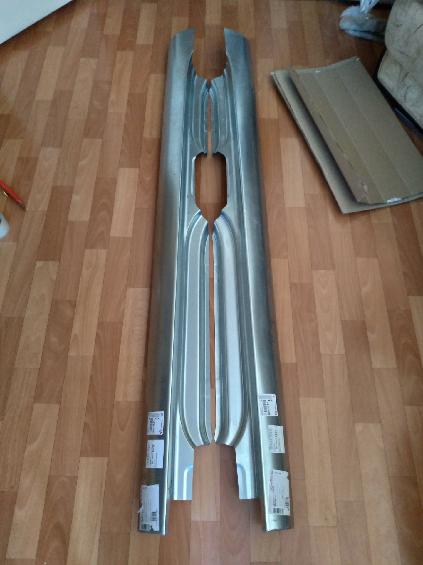 Замена порогов 2 — Volkswagen Golf Plus, 1,4 л, 2008 года | кузовной ...