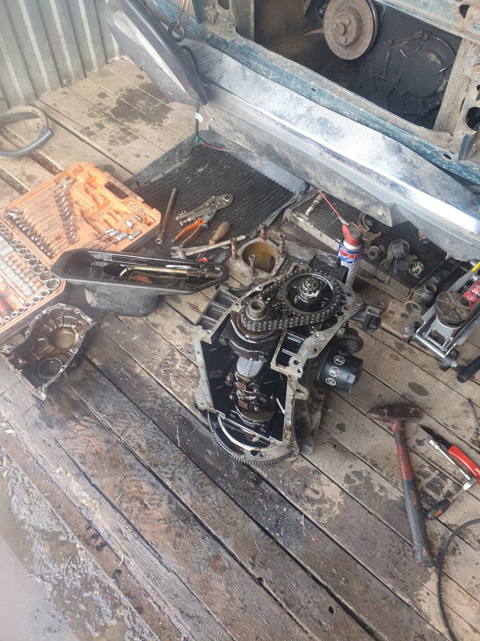 Подготовка к сборке — Skoda Felicia, 1,3 л, 1997 года | запчасти | DRIVE2