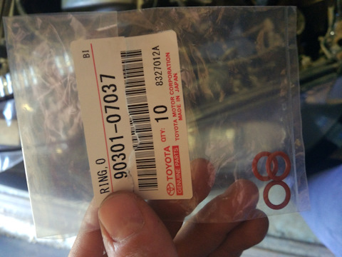 9030107037 Кольцо уплотнительное TOYOTA LEXUS | Запчасти на DRIVE2