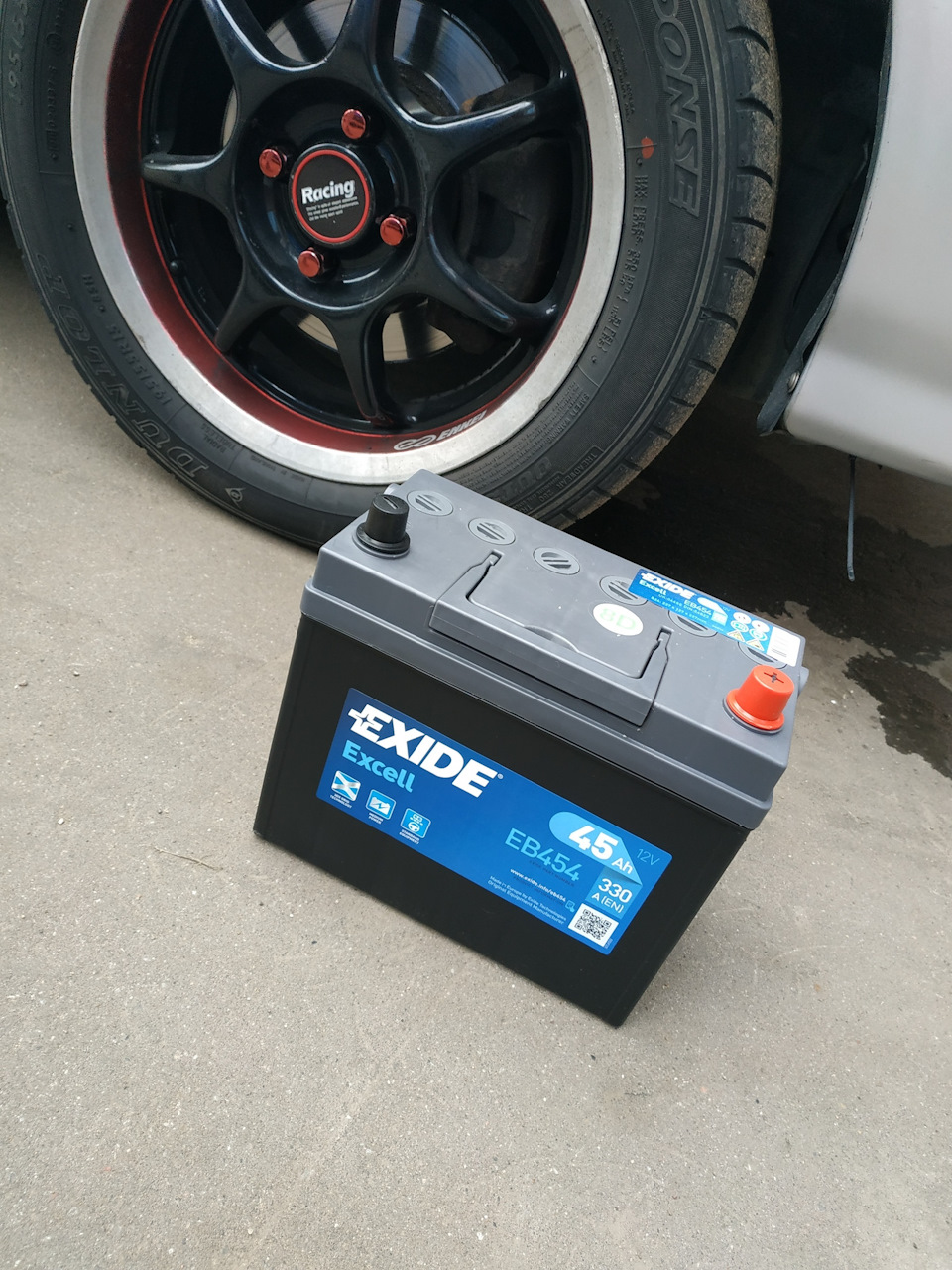 EB454 АКБ Excell 45Ah 300A 234x127x220 (-+) EXIDE | Запчасти на DRIVE2