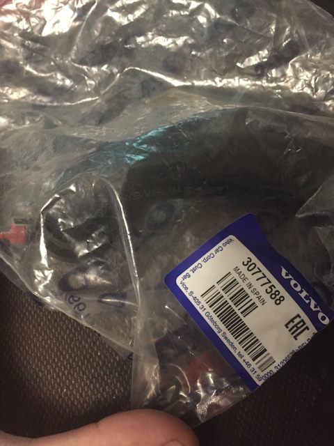 30777588 шланг Volvo | Запчасти на DRIVE2