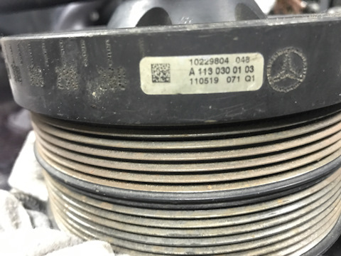 A1130300103 Шкив колен. вала Mercedes | Запчасти на DRIVE2
