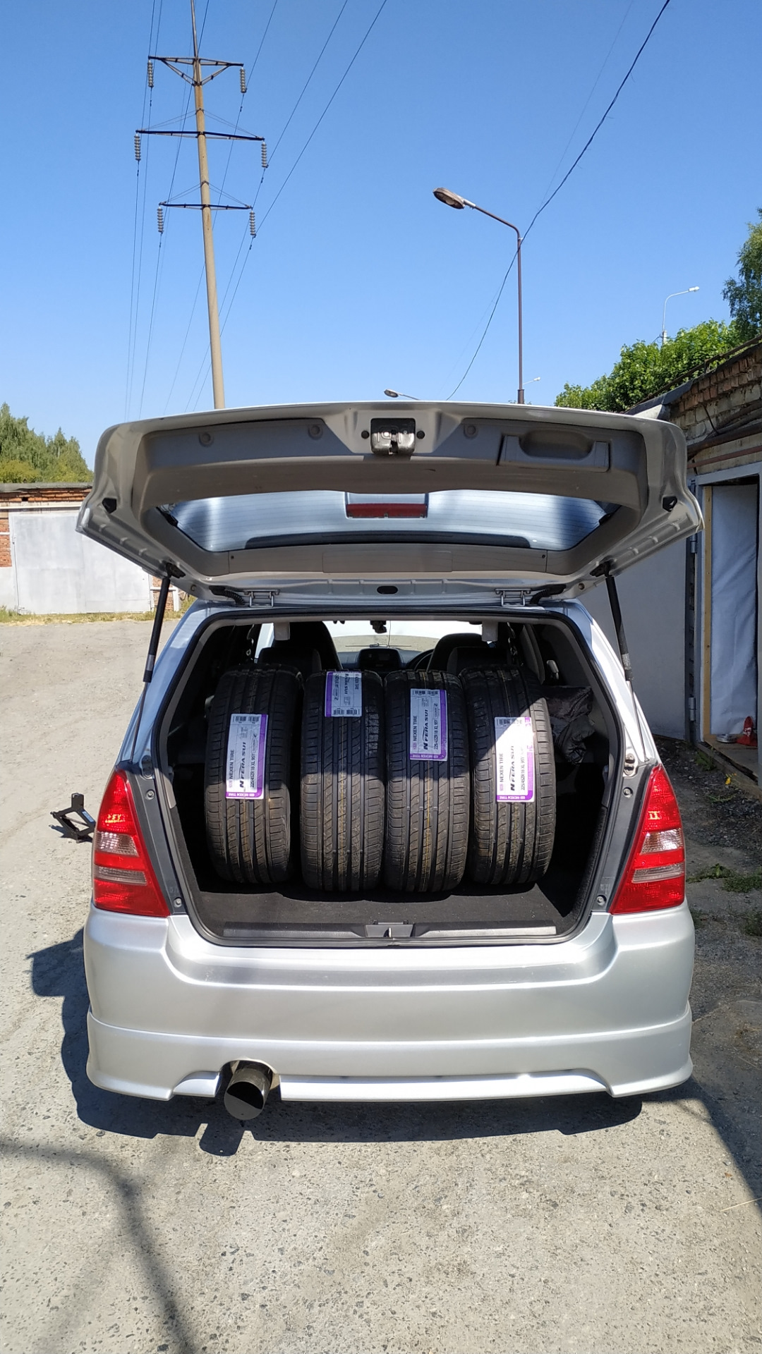 Диски Work Emotion T5R 2P R18 — Subaru Forester (SG), 2 л, 2004 года ...