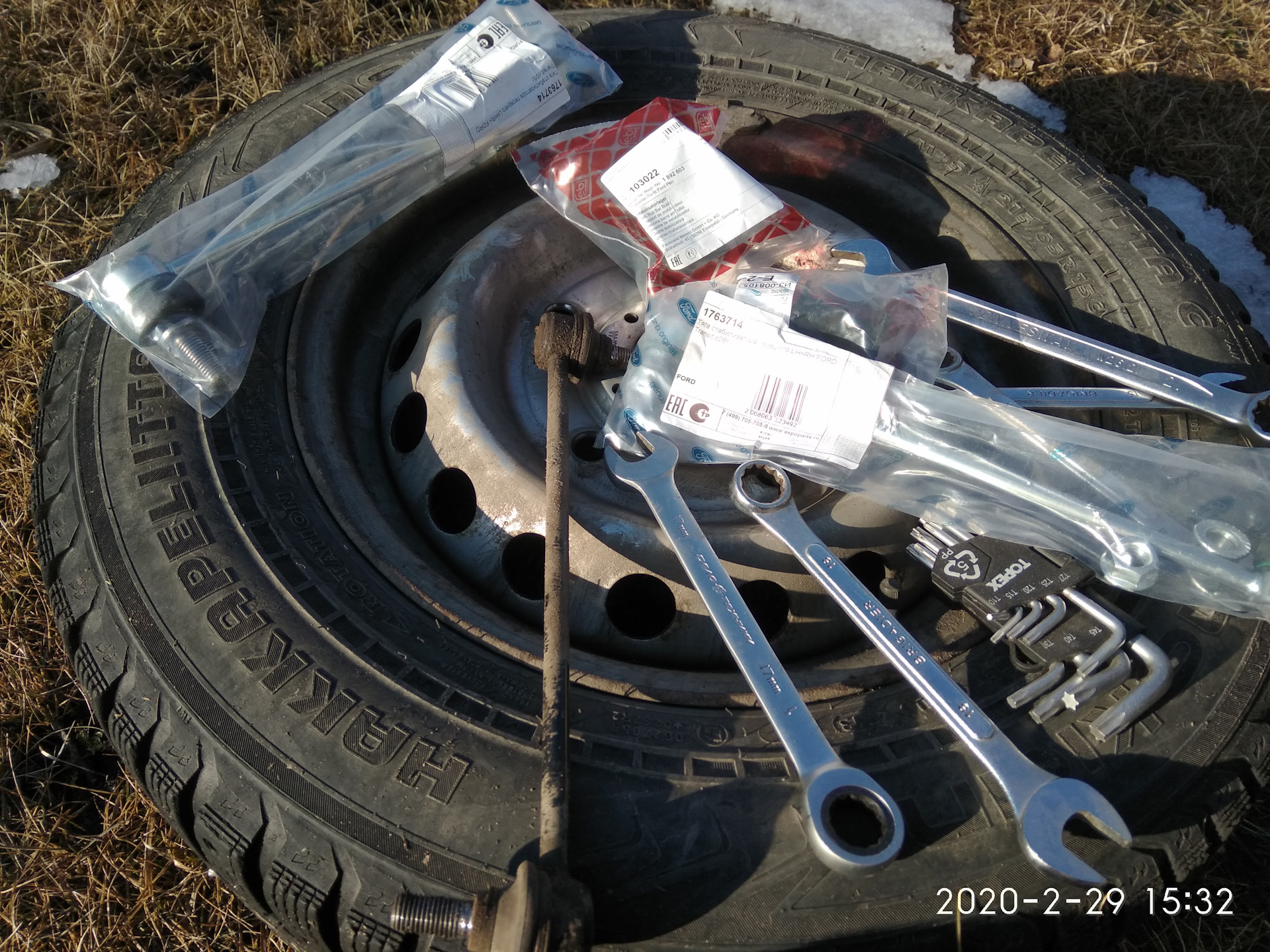 Начнём 2020 год. Стуки в передней подвеске. — Ford Tourneo/Transit ...