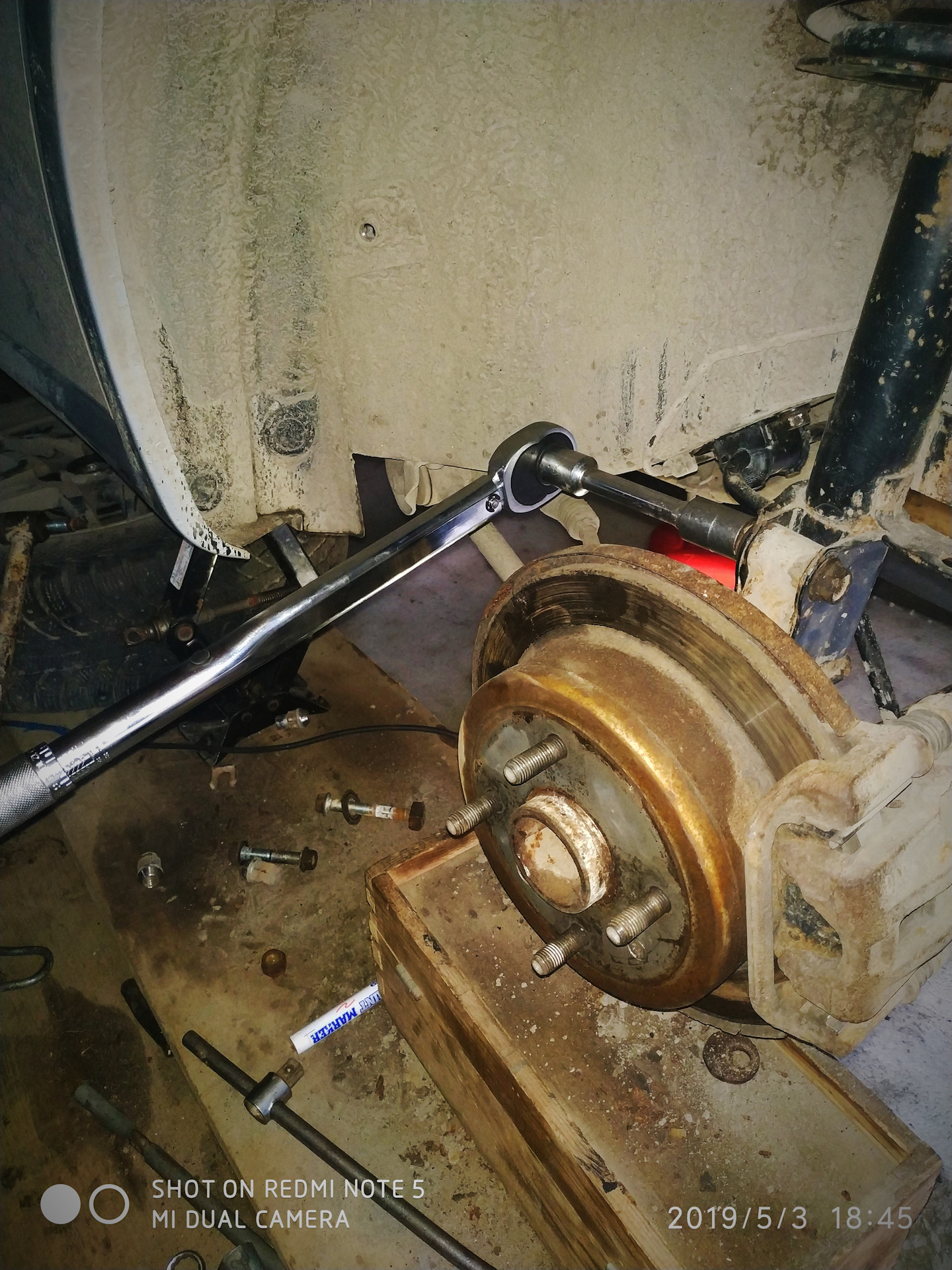 Перебрал заднюю подвеску — Chevrolet Lacetti Sedan, 1,4 л, 2007 года ...