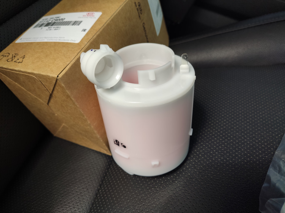 Замена топливного фильтра Hyundai Tucson (TL) — Hyundai Tucson (TL), 2 ...