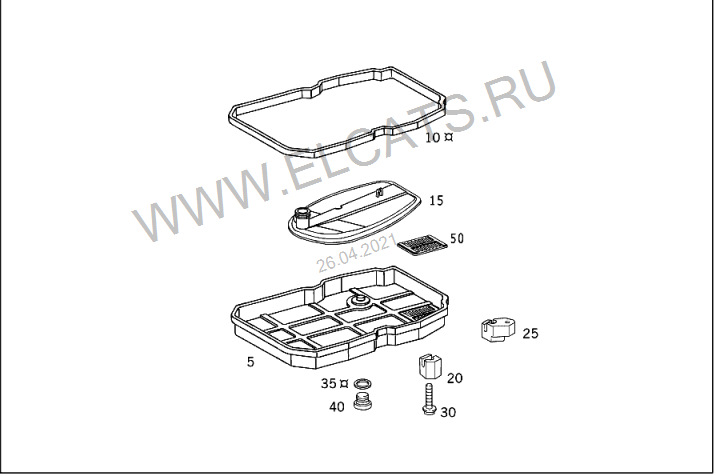 Ревизия АКПП 722.6 — Mercedes-Benz Viano (W639), 3,7 л, 2005 года ...