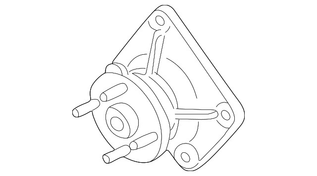MD364879 КРОНШТЕЙН МУФТЫ ВЕНТИЛЯТОРА ОХЛАЖДЕНИЯ PAJERO/MONTERO (00-06 ...