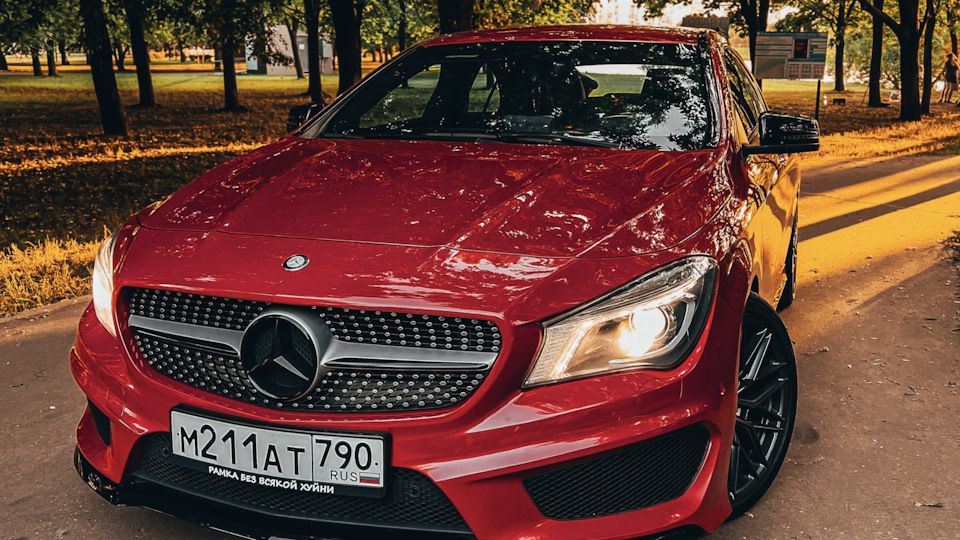 Бортжурнал Mercedes-Benz CLA Mini banan