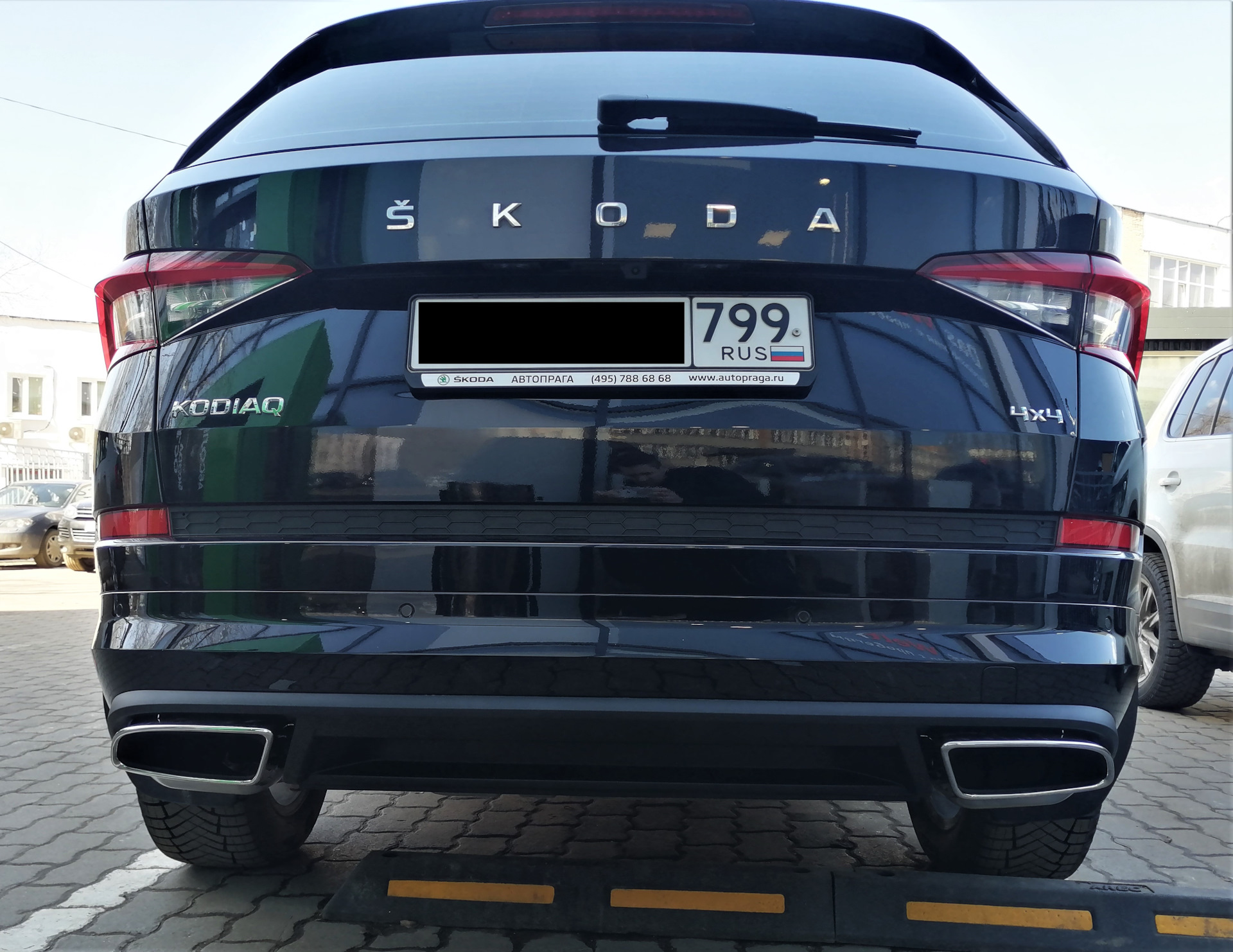 5] RS обвес на Skoda Kodiaq — Skoda Kodiaq (1G), 2 л, 2020 года ...
