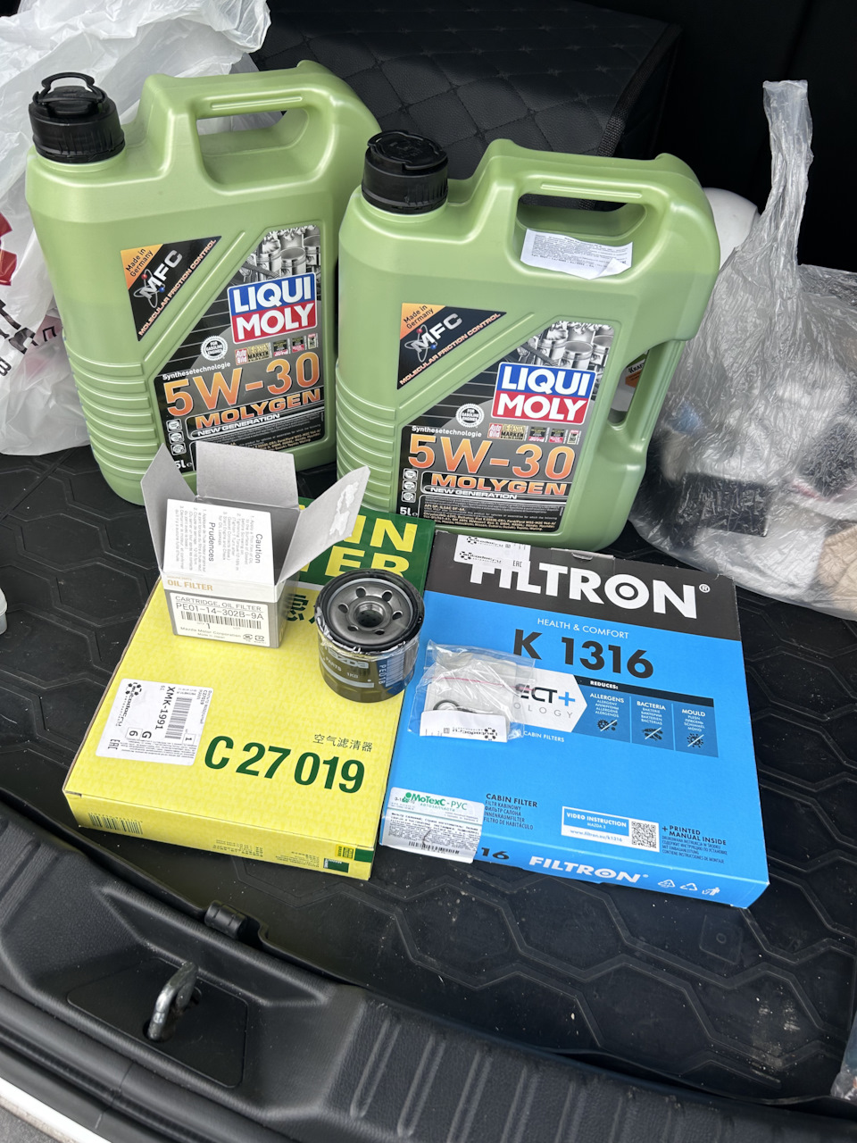 Замена масла — Mazda CX-5 (2G), 2 л, 2019 года | плановое ТО | DRIVE2