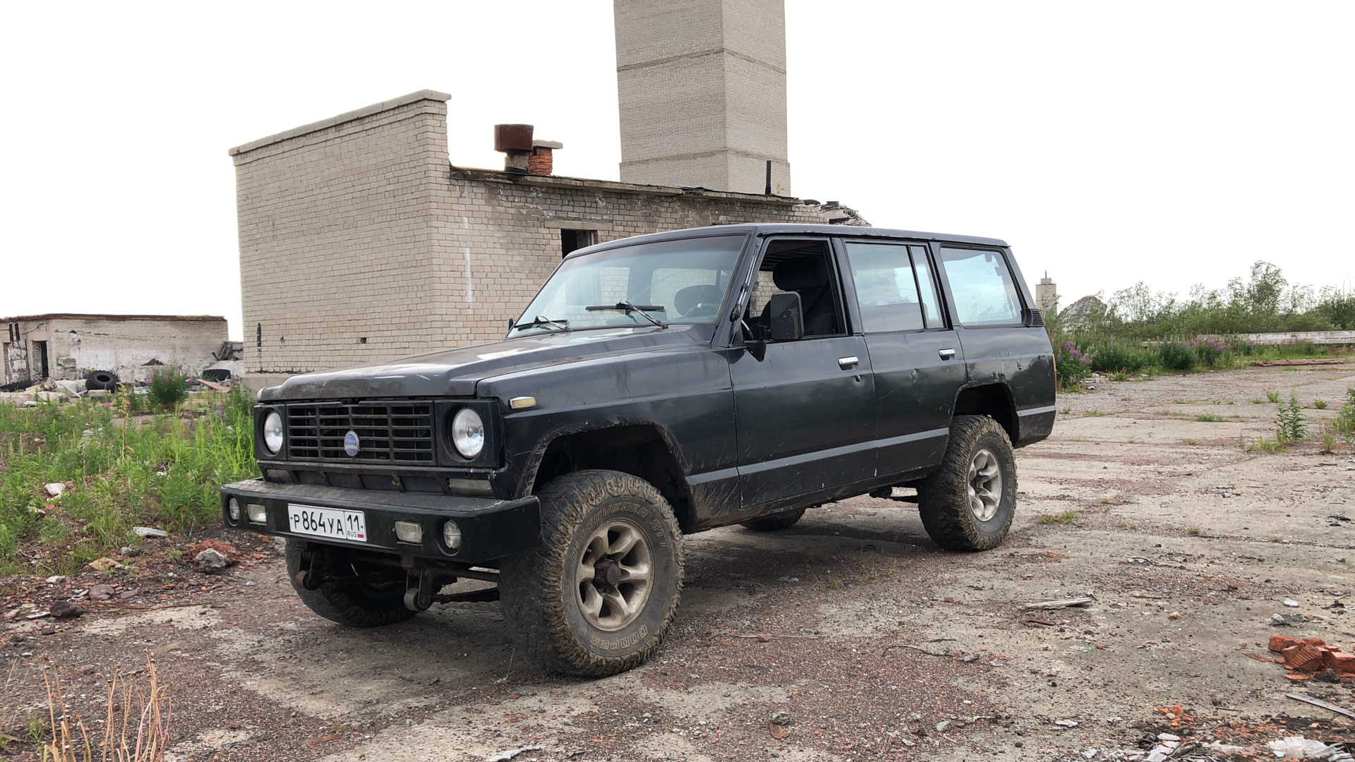 Nissan Patrol (K160) 3.3 дизельный 1983 | The Black Crocodile на DRIVE2