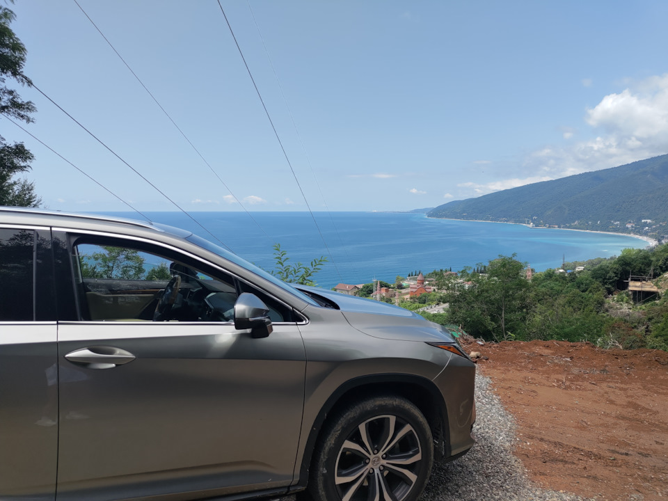 13. Путешествие Самара-Сочи-Эльбрус lexus RX4 — Lexus RX (4G), 3,5 л ...